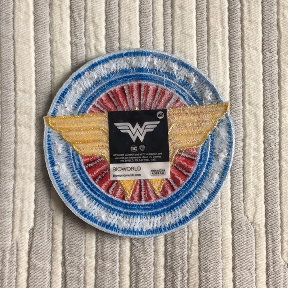Bioworld | Other | Dc Comics Wonder Woman Embroidered Patch | Poshmark